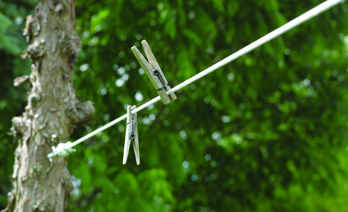 How to String a Clothesline - Grit